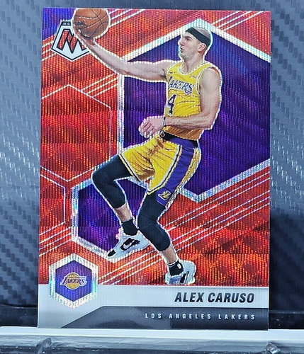 Alex Caruso 2020-21 Mosaic RED WAVE PRIZM SP #129 - Lakers | eBay
