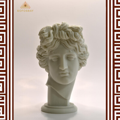 Apollo Giustiniani Head Bust - Greek Ancient Sculpture - Zeus Son ...