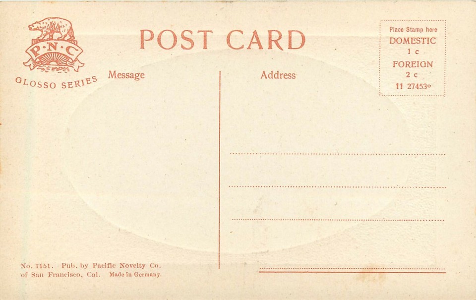 Embossed Frame Vignette Postcard; Dormitory University or Oregon Eugene ...