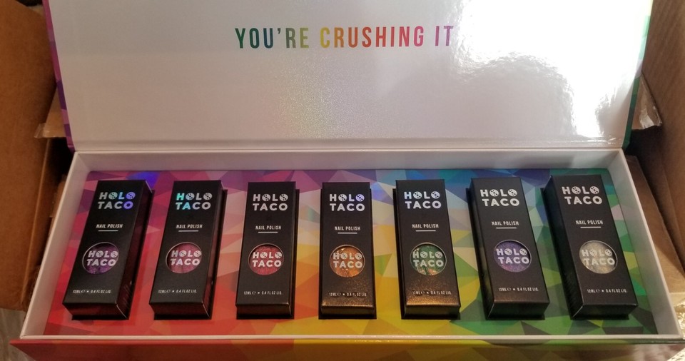 Holo Taco Rock Candy Collection Box WITH the 7 Polishes | eBay