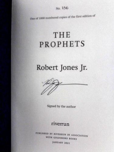 The Prophets (Robert Jones Jr. - 2021) (ID:04367) | eBay