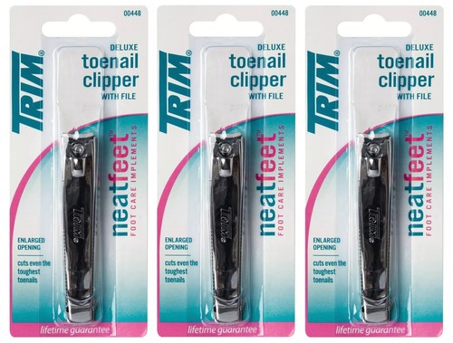 Trim Deluxe Toenail Clippers Professional Quality Care Toe Nail Cutter ...