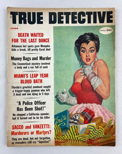 True Detective Magazine, June 1960, Ma Barker, Vintage True Crime ...