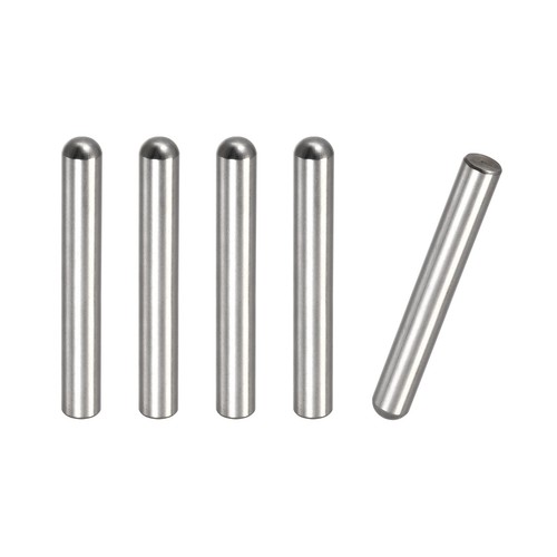5pcs 8 x 60mm Dowel Pins Round Head Flat Chamfered End Dowel Pin | eBay