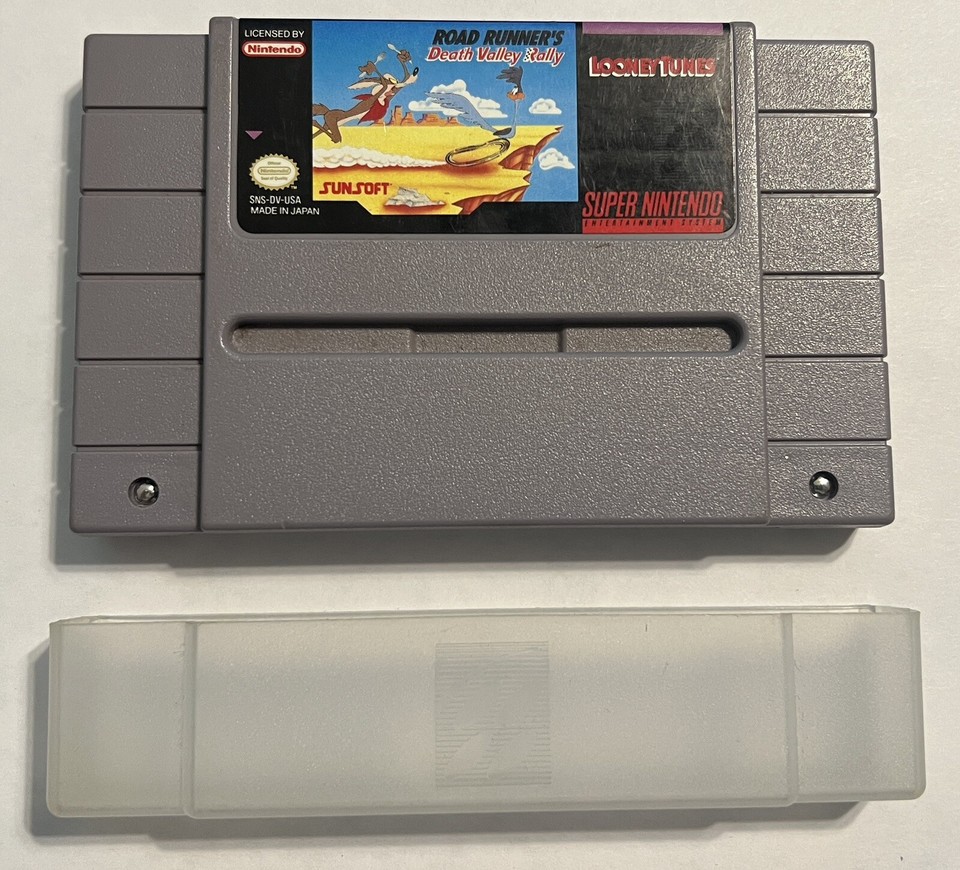 Looney Tunes - Road Runner's Death Valley Rally (SNES, 1992) Tested ...