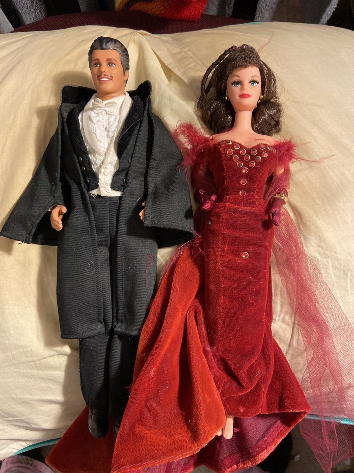 BARBIE Hollywood Legends RHETT BUTLER & Scarlett O’hara Gone With The ...