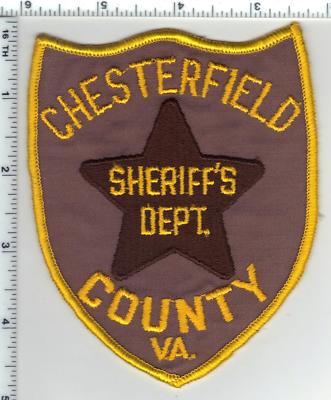 Chesterfield County Police (Virginia) Shoulder Patch from the Early ...