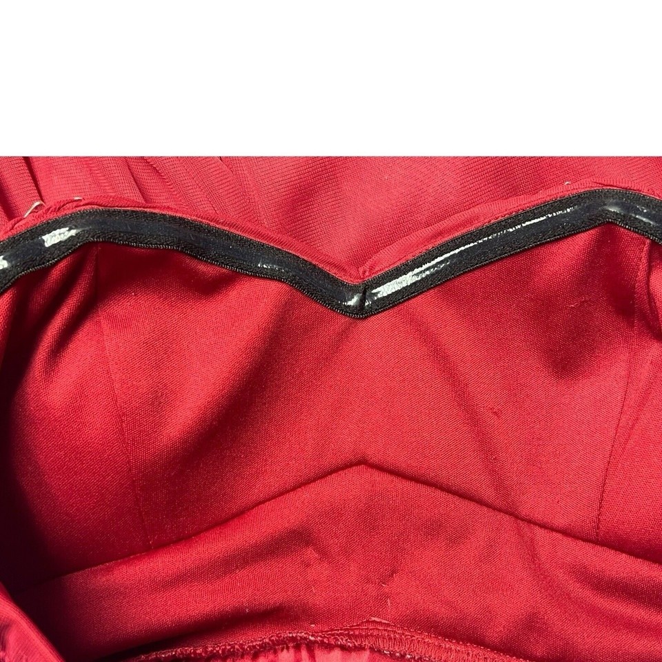 My Michelle Cocktail Dress HOCO Juniors 5 Red Strapless Ruched ...