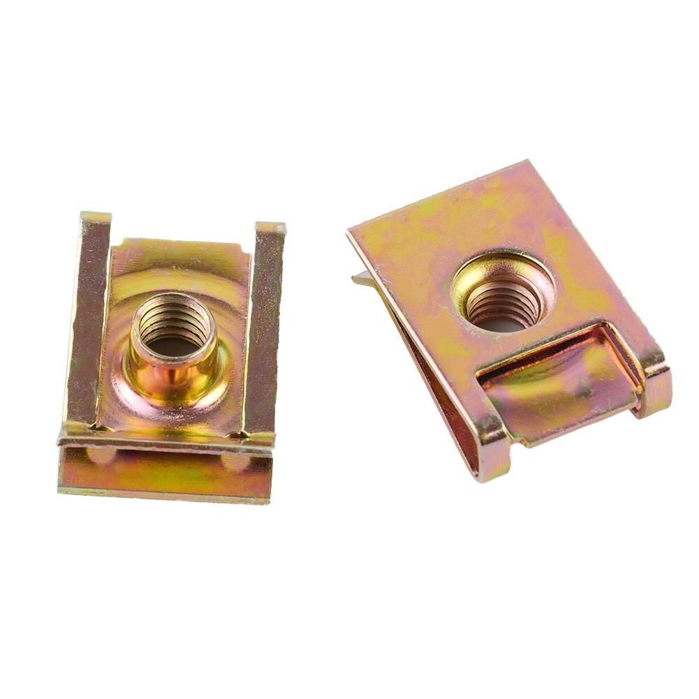 10x M6 6mm Sportbike Fairing Spire Speed Clips Clamp Fastener Screw ...