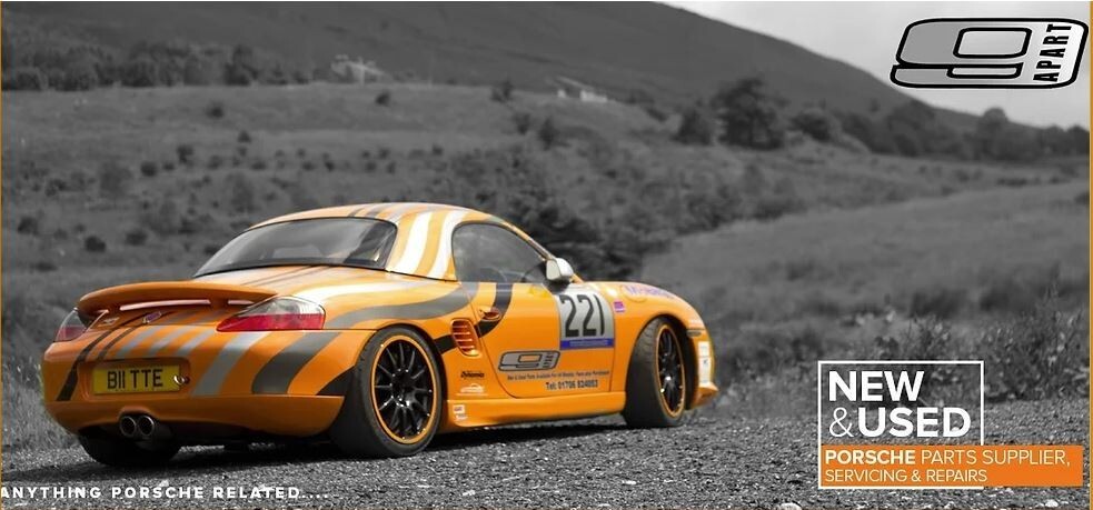 Porsche Boxster 981 & 718 Rear Badge Script Galvano Silver Chromed ...