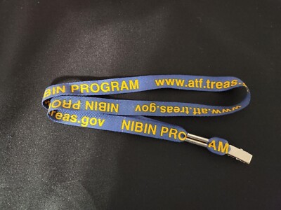 ATF NIBIN Lanyard | eBay