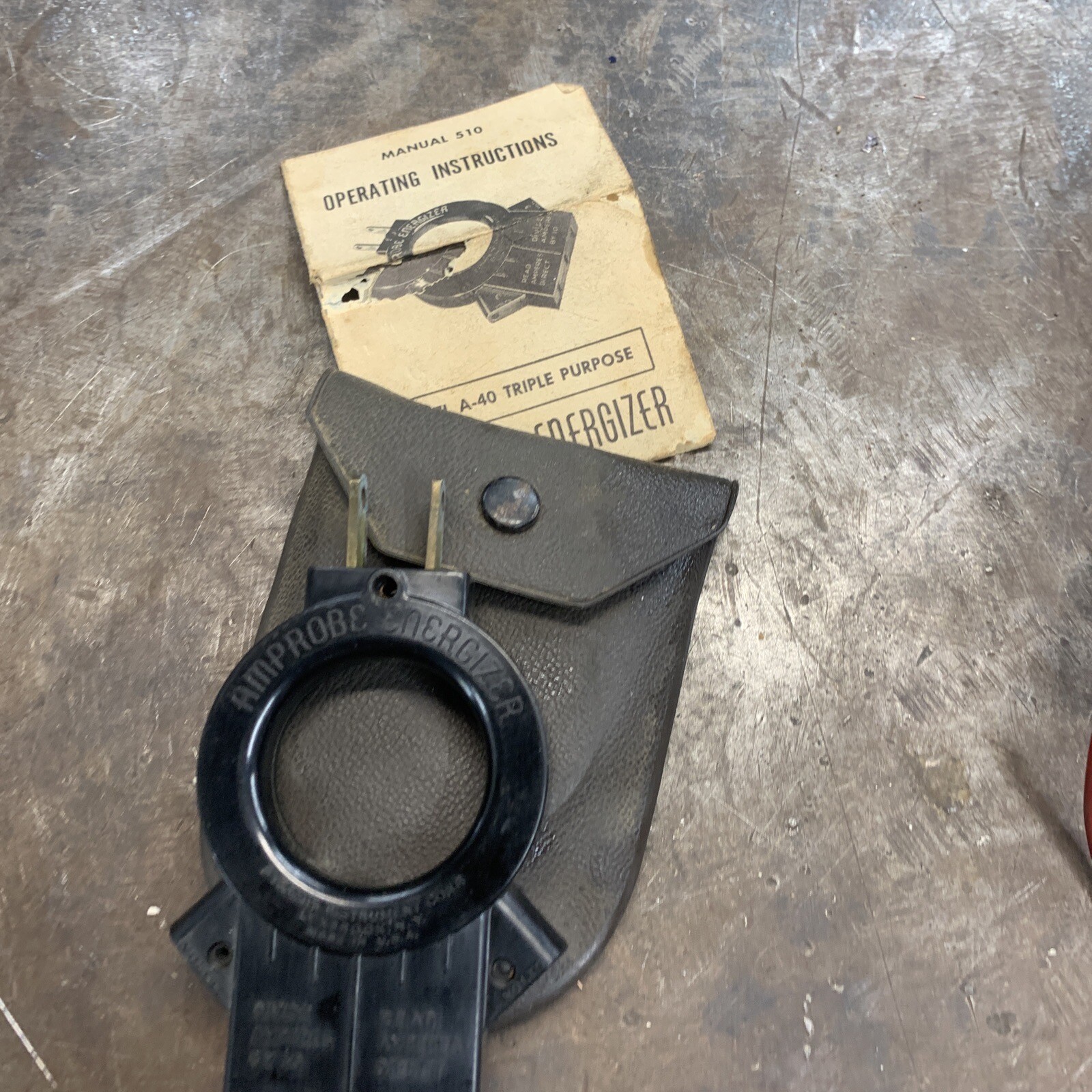 Amprobe Energizer Model A-40 Pyramid Instrument Triple Purpose Vintage ...
