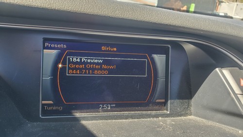 13-16 AUDI 8T A5 S5 B8 A4 DASH MMI NAVIGATION DISPLAY SCREEN GPS TV OEM ...