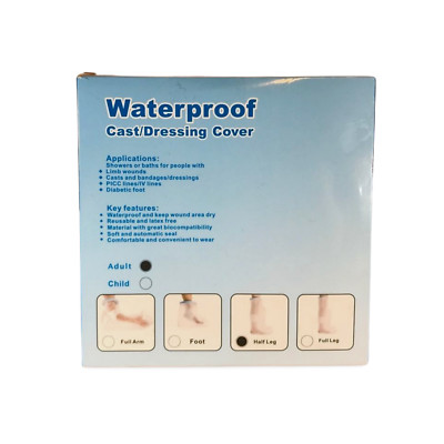 Waterproof Cast/Dressing Cover (half leg) | eBay