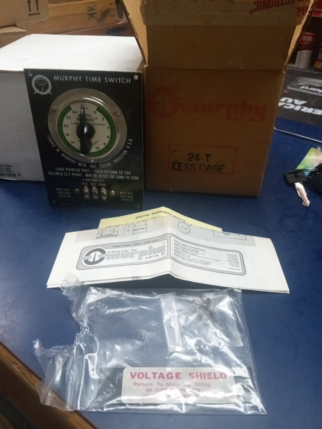 Murphy Timer 24T-LC 24hr timer less case. 20000250 | eBay