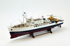 RV Calypso Research Vessel Handmade Wooden Ship Model with lights ...