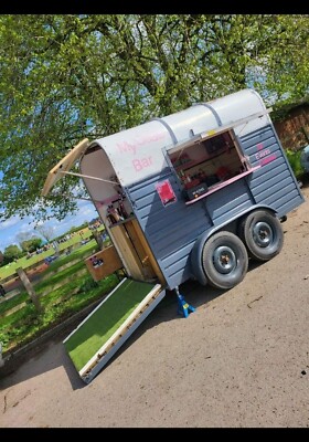 Rice Horse Box catering/bar trailer | eBay UK