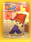 PARAPPA THE RAPPER 2 card McDonald's collaboration SQUARE 2001 JAPAN No ...