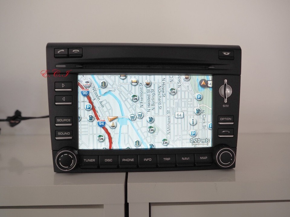 09-12 OEM 997 Porsche 911 CARRERA CAYMAN BOXSTER PCM3 Navigation Radio ...