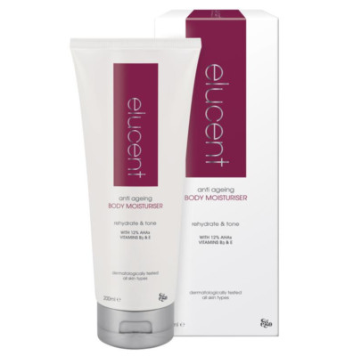 Elucent Anti Ageing Body Moisturiser 200ml BRAND NEW all skin type ...
