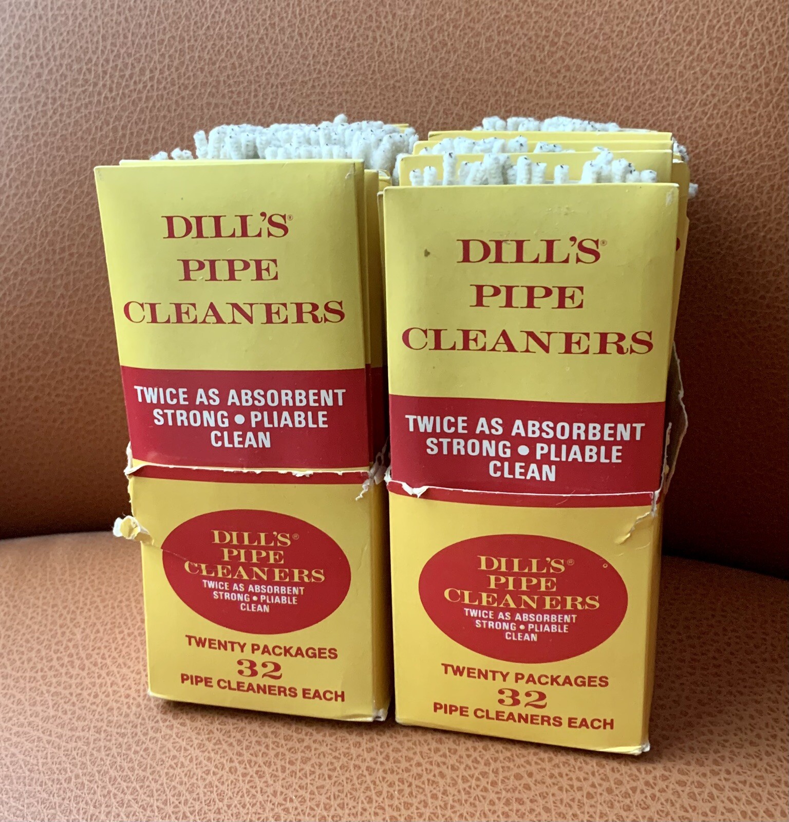 40 Packs of 32 Dill's Pipe Cleaners Absorbent Sturdy Pliable 6" | eBay