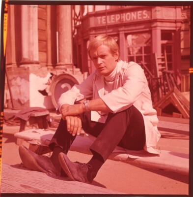 David McCallum The Man from UNCLE star Original 2.25 x 2.25 Camera ...