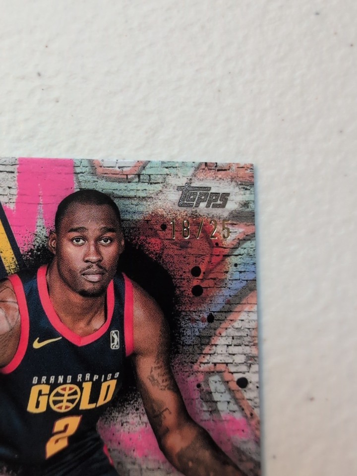 Jaylin Williams 2024-25 Topps G-League Team Logo /25 Pink | eBay