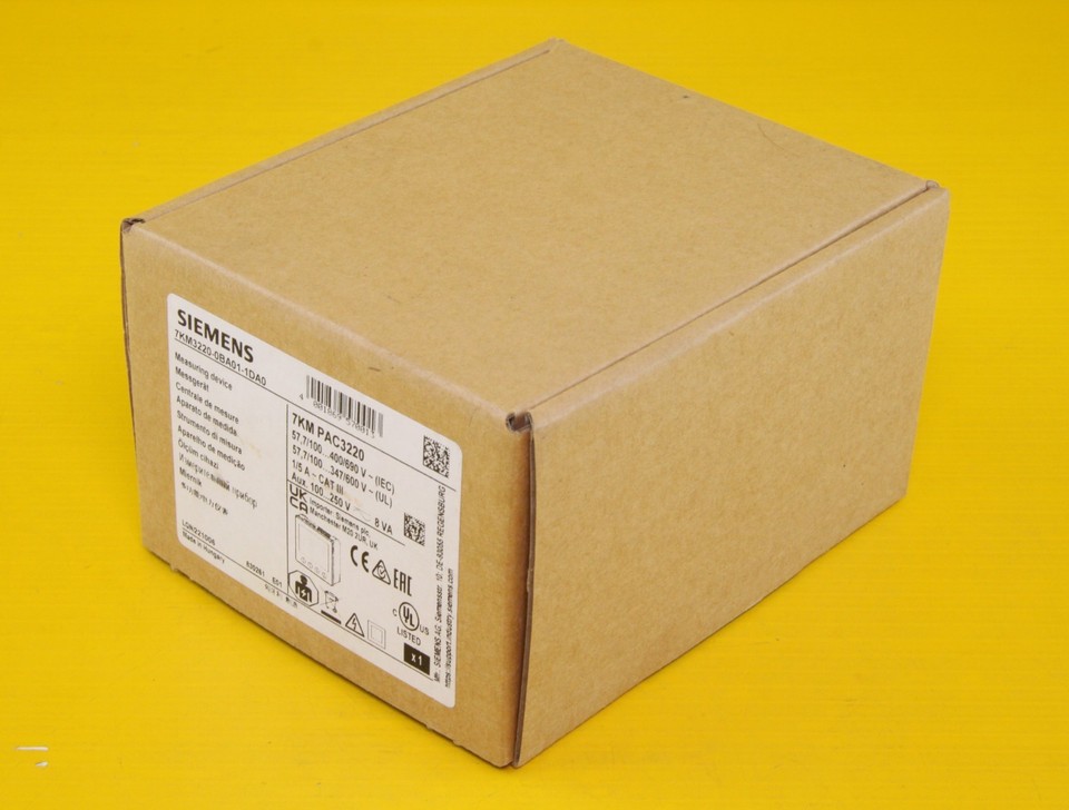 Siemens 7KM3220-0BA01-1DA0 Energy Meter Measuring Device , SENTRON ...