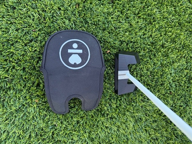 LAB Golf Mezz.1 Max Black 45 Length 79.5 Lie Broomstick Putter White ...