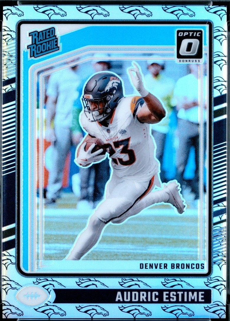 2024 Panini Donruss Optic - Rated Rookie Audric Estime #206 Team Logo ...