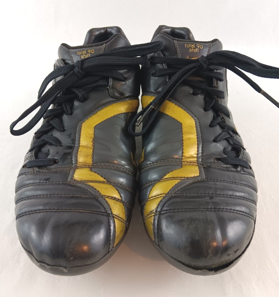 Nike Total 90 T90 Shift Soccer Cleats MenS 9 Black Gold 313986-071 ...