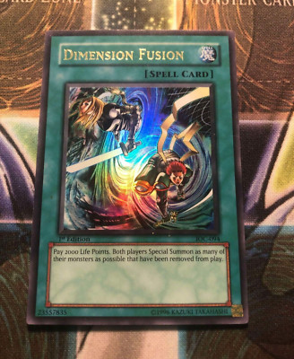 DIMENSION FUSION *** 1ST EDITION ORIGINAL (MP) ULTRA RARE IOC-094 ...