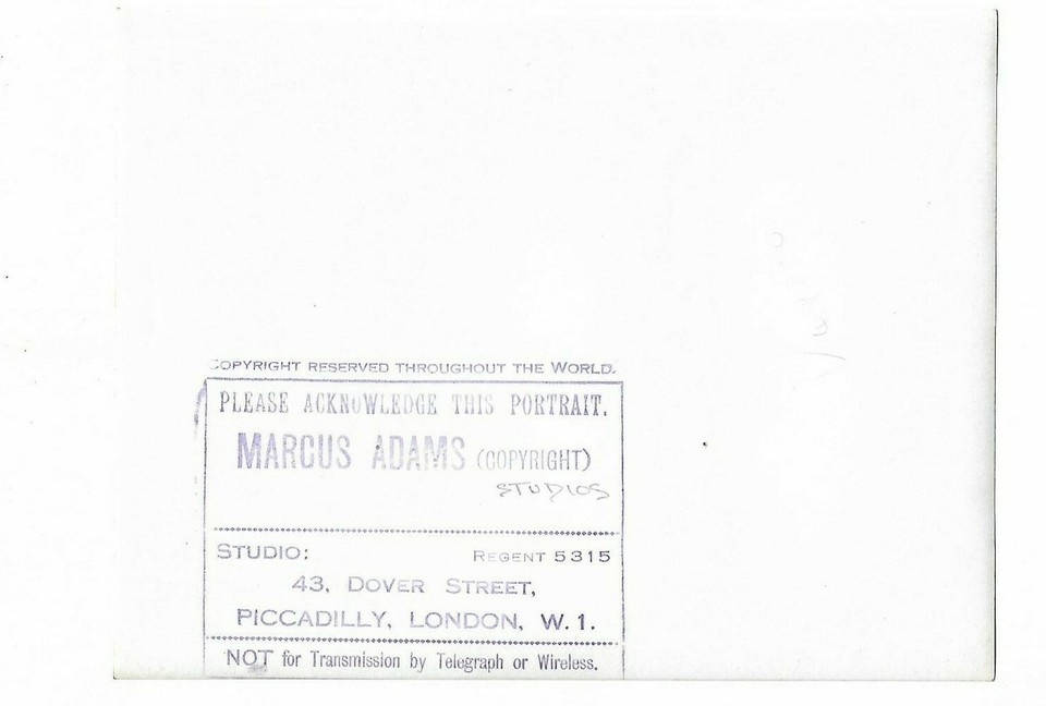 9 x 7 original Marcus Adams Photo Diane & Gerard Phillippson | eBay