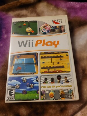 Wii Play with Remote (Wii, 2007) 45496900069| eBay