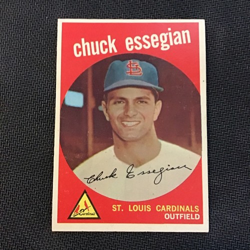 1959 Topps #278 CHUCK ESSEGIAN (EX-NM) | eBay