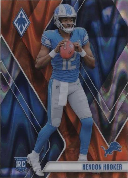 2023 Panini Phoenix - Rookies Hendon Hooker #119 Orange Seismic /99 (RC ...