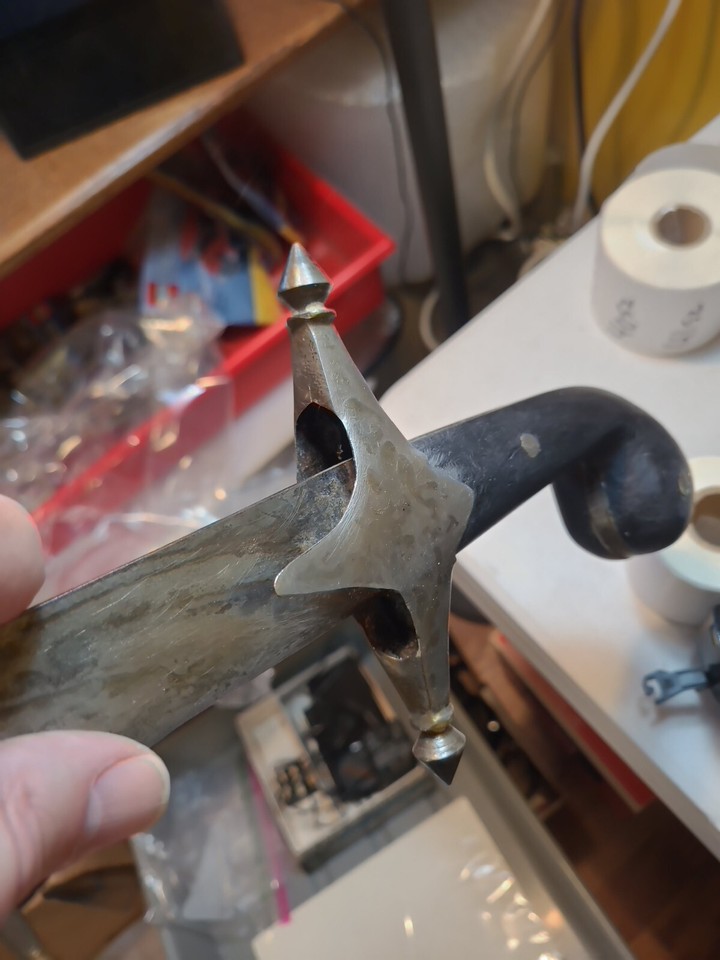 Antique Iraqi Sword And Scabbard 1920s? Saber Iraq 24 S3 | eBay