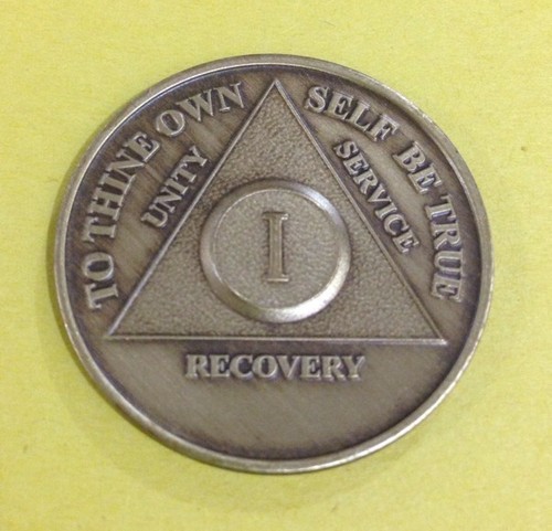 Vintage To Thine Own Self Be True Unity Service( I )Recovery Medallion ...