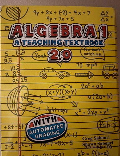 Algebra 1 A Teaching Textbook 2.0 CD Set Only 10 Disc Set Math ...