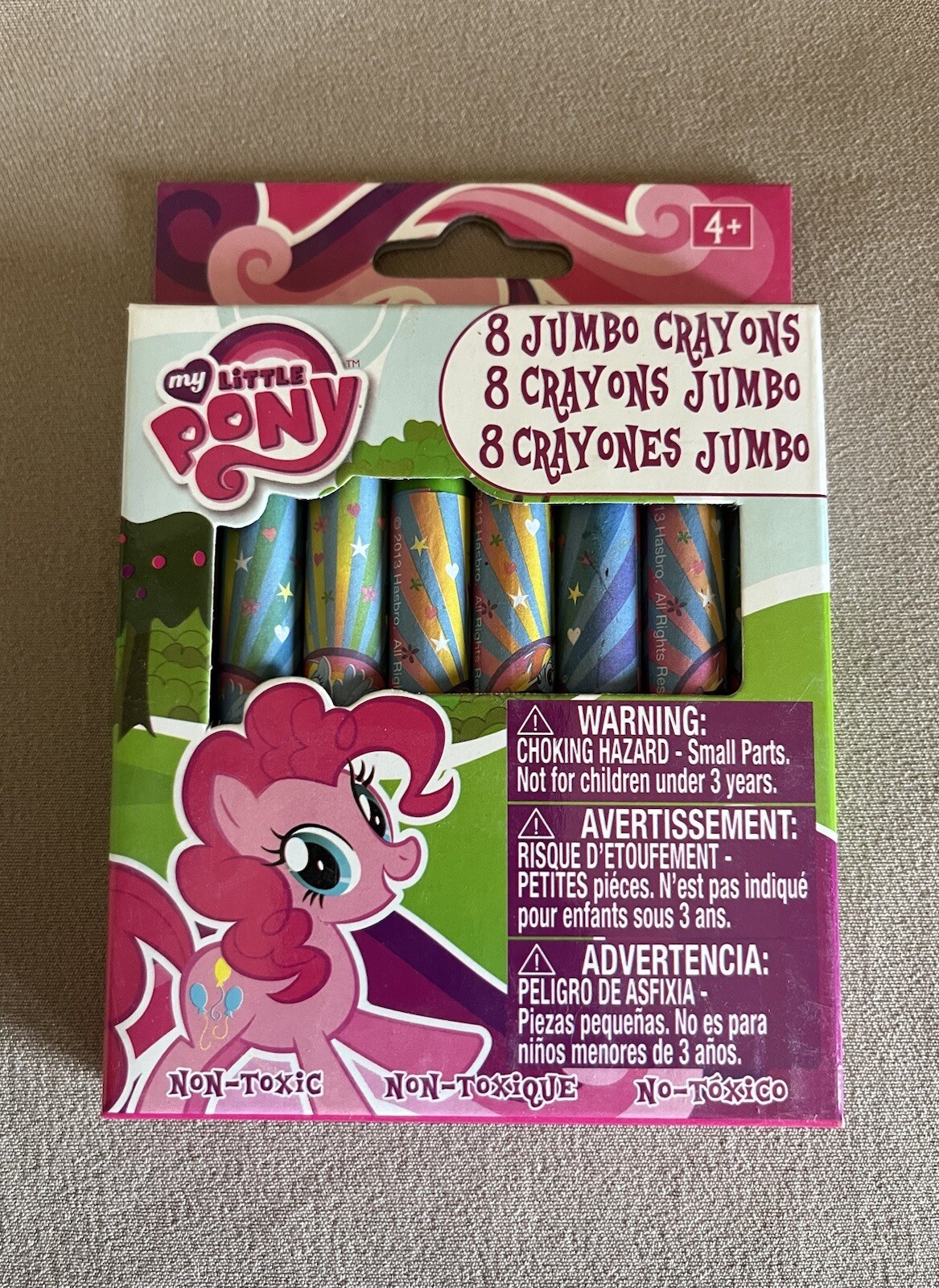 Pack Of 8 My Little Pony Jumbo Multi-Colored Crayons~Each Are 4”, New ...