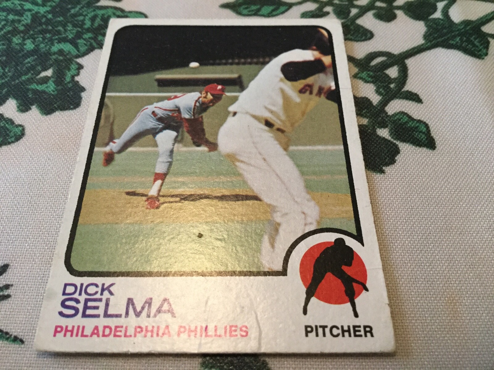 1973 Topps DICK SELMA Baseball Card High Number #632 PHILLIES | eBay