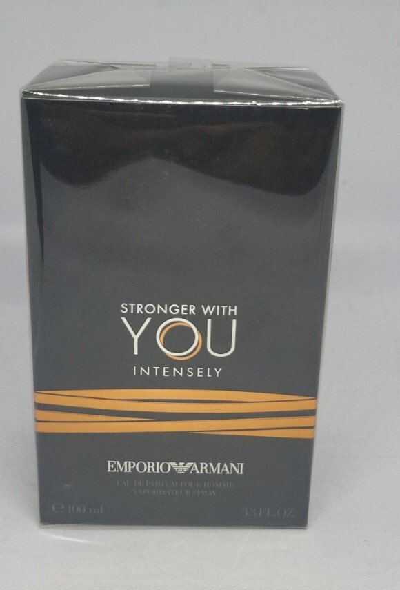 Giorgio Armani Stronger with You Intensely 100ml Edp New Sealed 100% ...