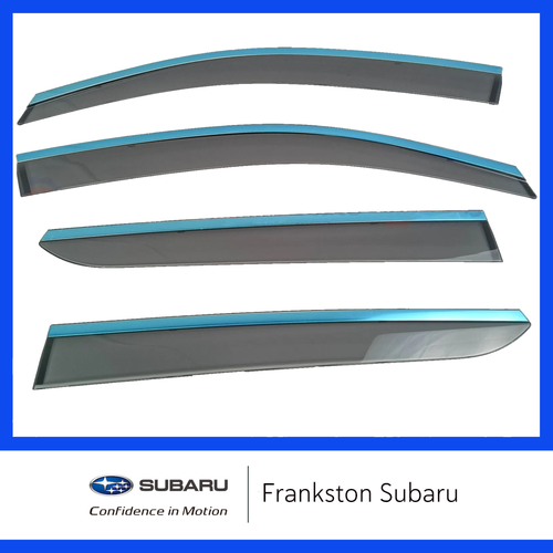 Genuine Subaru Outback Weather Shields Door Visors Set MY21 MY22 MY23 ...
