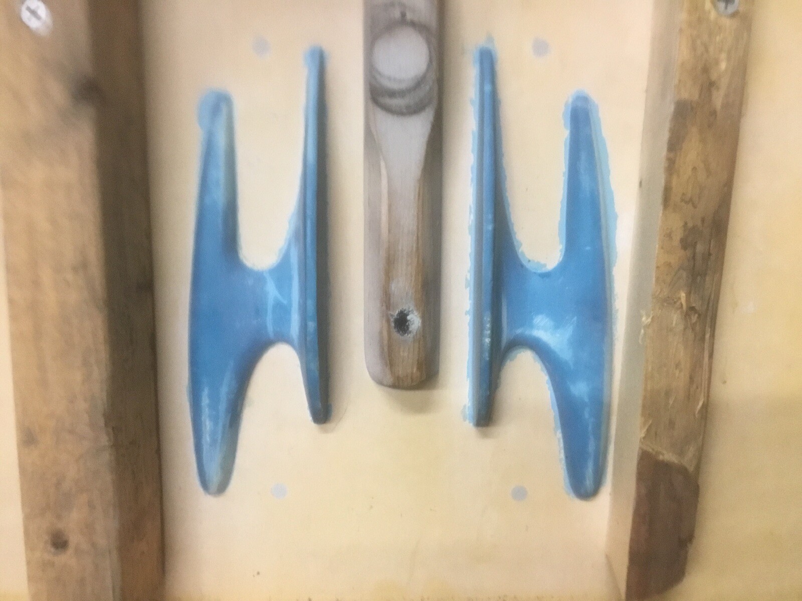 Vintage Industrial Foundry Wood Sand Cast Mold Pattern Form Streamline ...