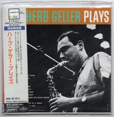 Herb Geller - Plays, Lorraine Geller/Leroy Vinnegar/Marable, Japanese ...