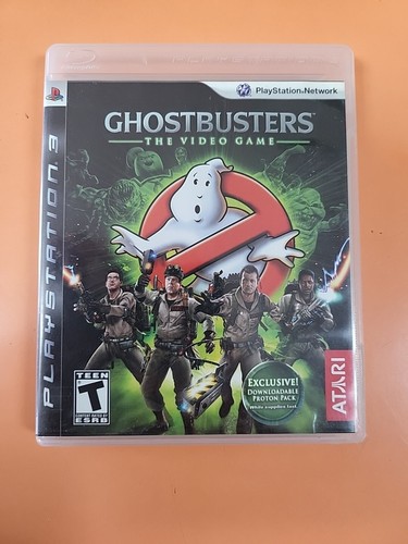 Ghostbusters The Video Game PS3 Playstation 3 Case Manual Complete Mint ...