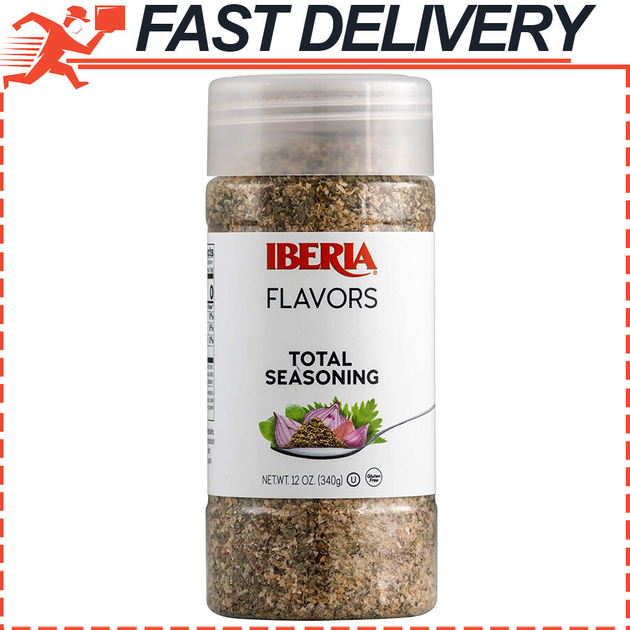 Iberia Total Seasoning 12 Ounce Gluten Combination of Seasonings ...
