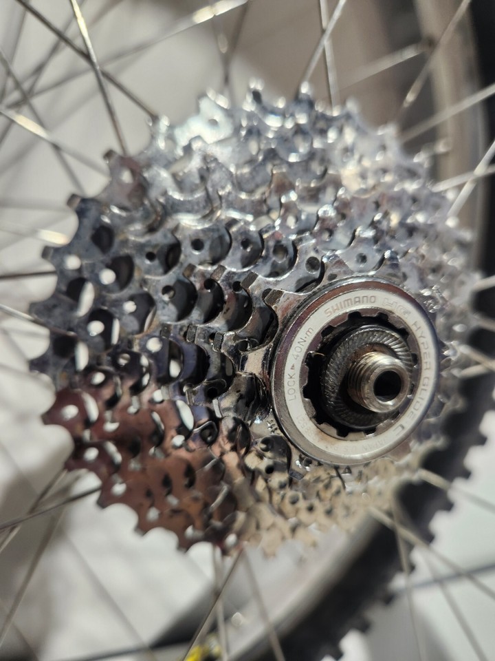 Vintage Shimano M950 XTR Mountain Bike Wheelset + XTR skewers XT ...