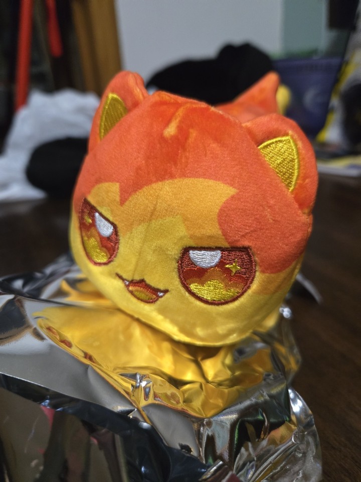 Aphmau Meemeows Elemental Fire Cat Plush | eBay
