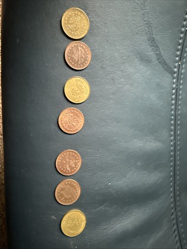 Vintage Token Lot 7 Old Tokens | eBay